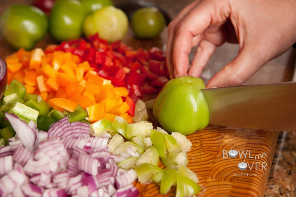 Chopping Vegetables
