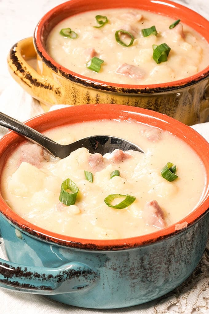 Instant Pot Ham And Potato Soup Bowl Me Over