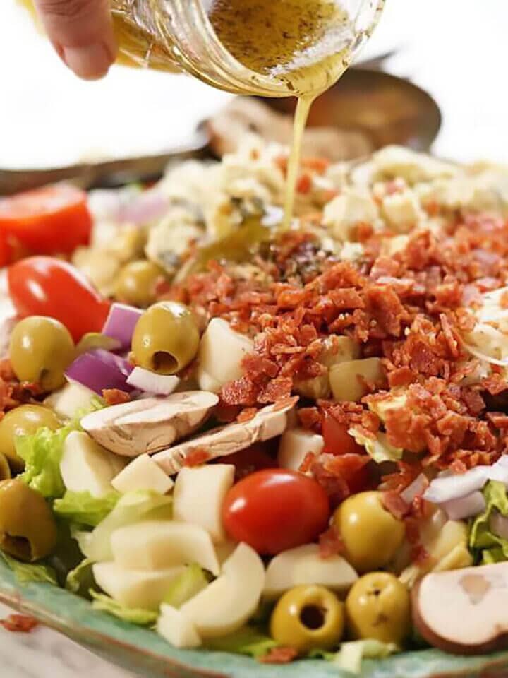 Outback Steakhouse Blue Cheese Wedge Salad Recipe - Bowl Me Over