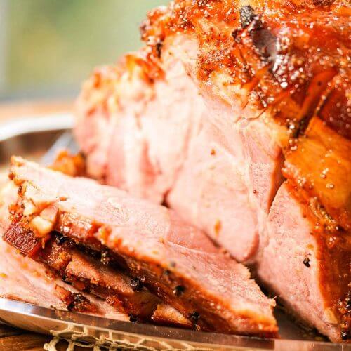 Orange Marmalade Glazed Ham - Bowl Me Over
