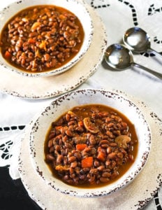 Easy to make Brown Bean Soup - Bowl Me Over