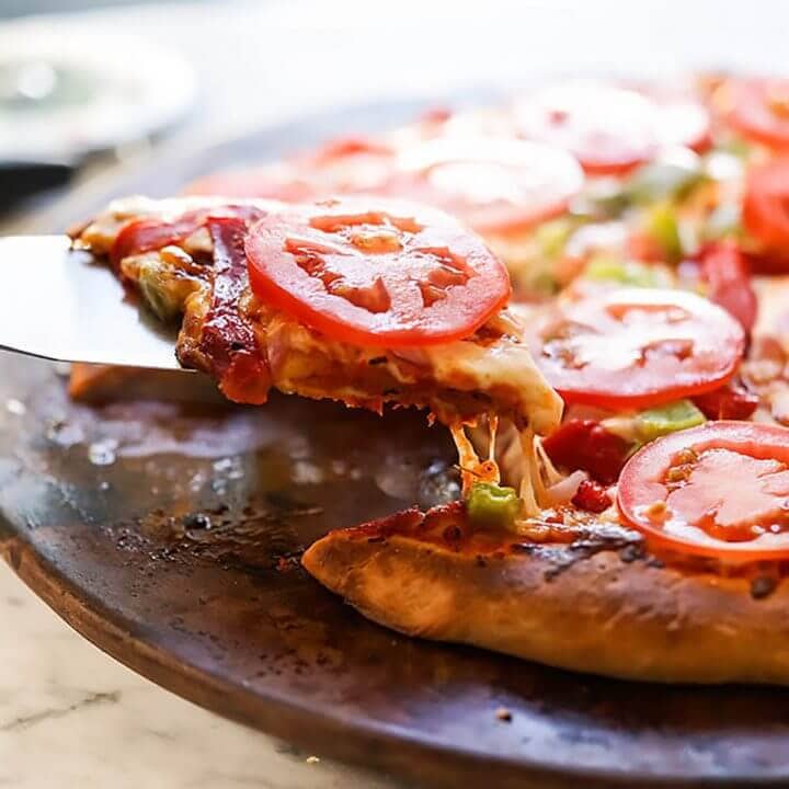 Bread Dough Pizza Recipe - Bowl Me Over