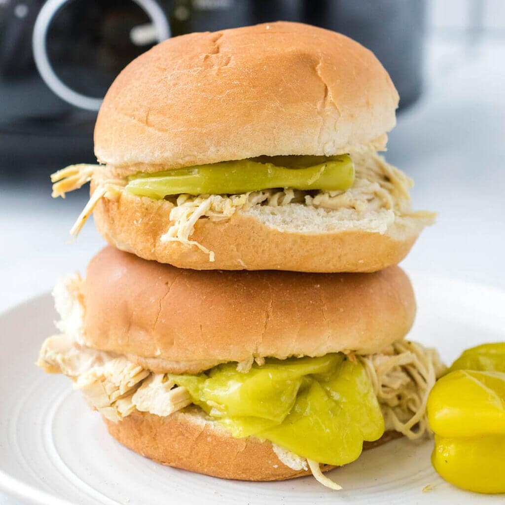 Crock Pot Mississippi Chicken - Bowl Me Over