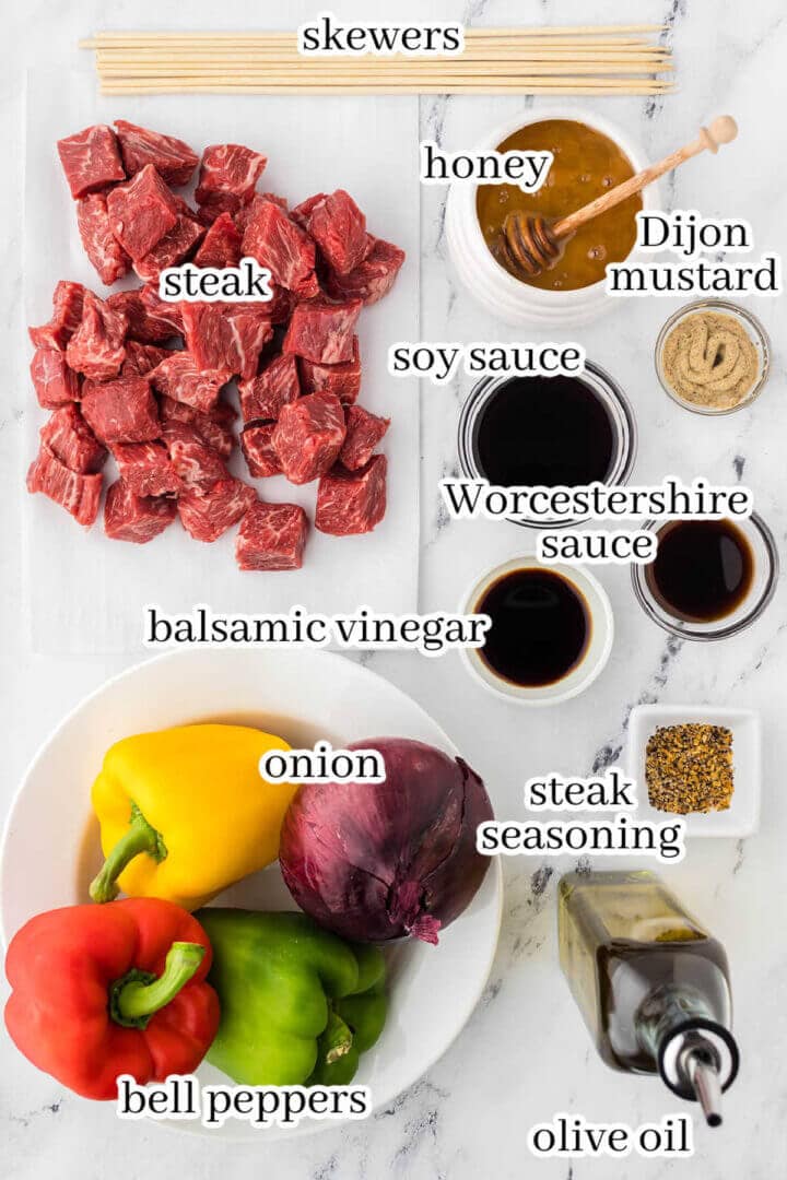 Beef Shish Kabobs Recipe - Bowl Me Over