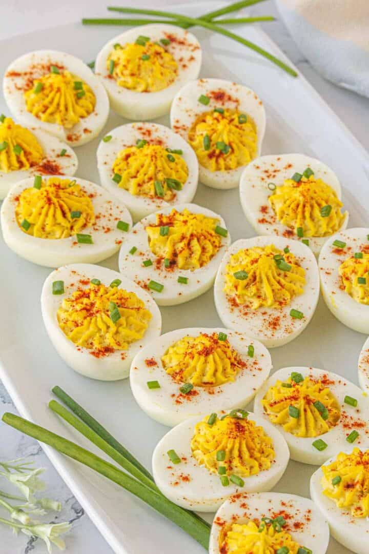 Mom's Deviled Egg Recipe - Bowl Me Over