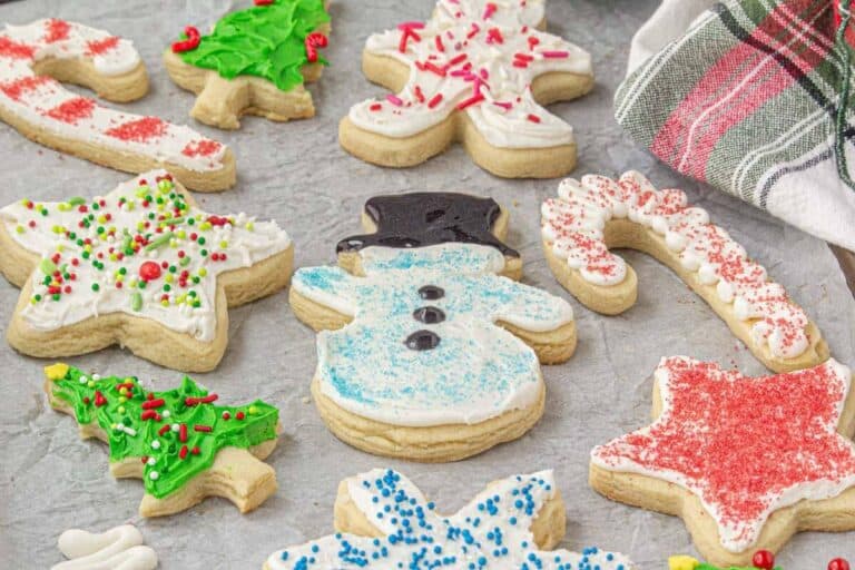Buttery Cut Out Sugar Cookie Recipe - Bowl Me Over