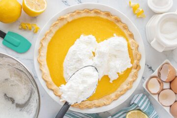 Classic Lemon Jello Meringue Pie Recipe Made Easy! Bowl Me Over